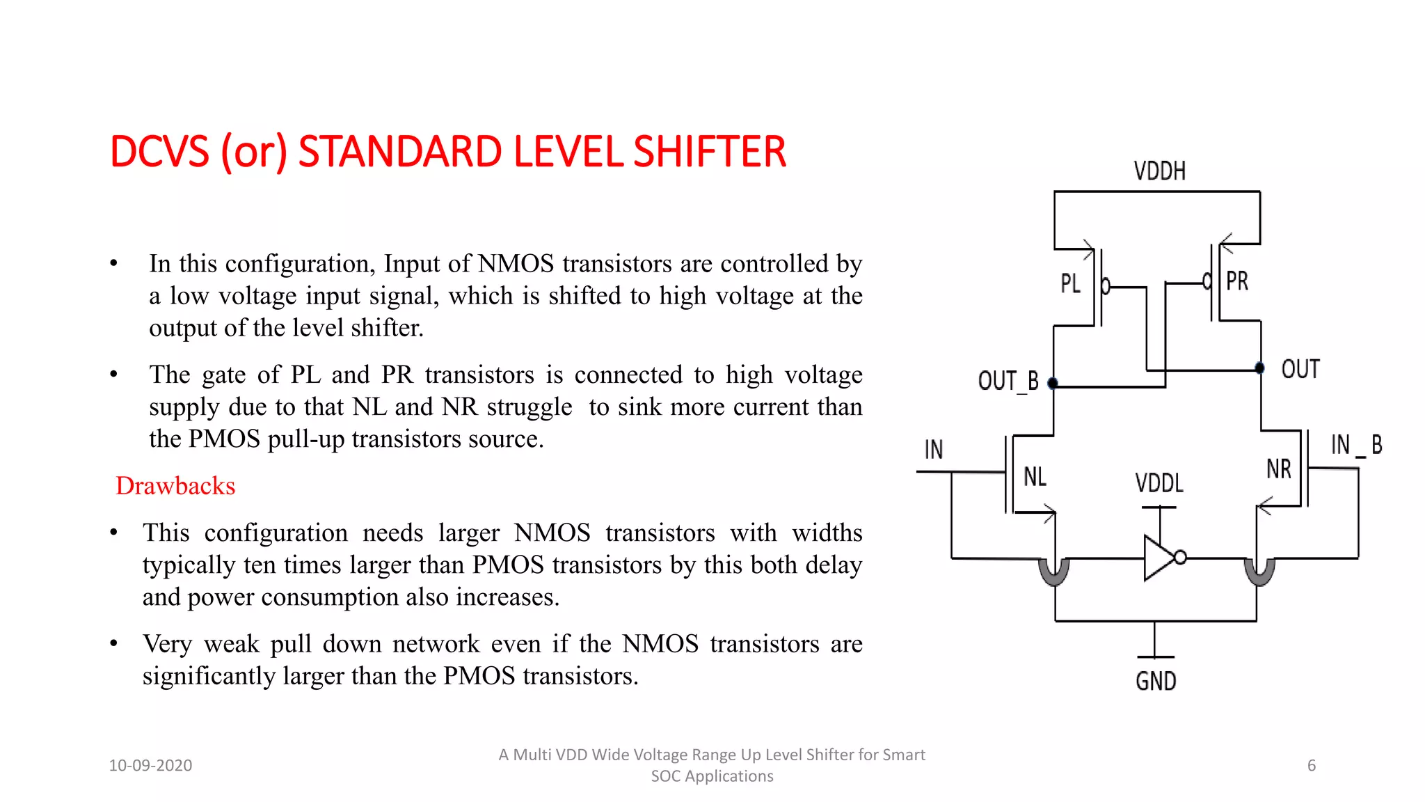 A Multi VDD Wide Voltage Range Up Level Shifter For Smart SoC ...