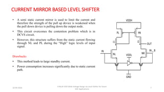 A Multi VDD Wide Voltage Range Up Level Shifter For Smart SoC ...