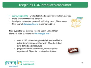 reegle - a new key portal for open energy data | PPT