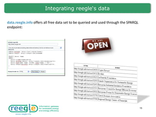 reegle - a new key portal for open energy data | PPT