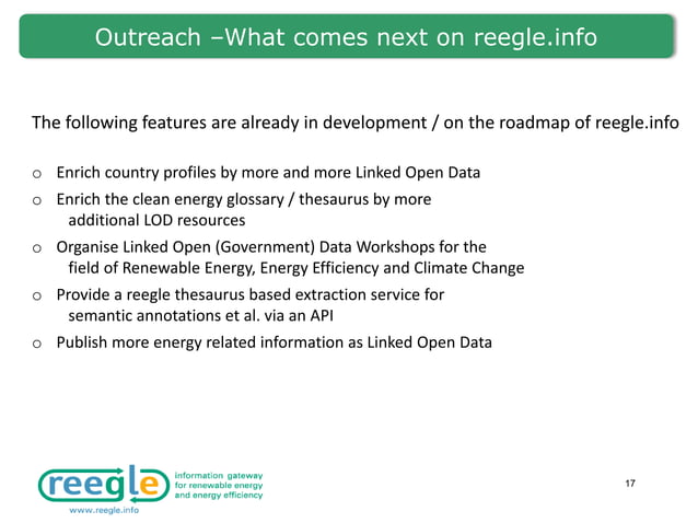 reegle - a new key portal for open energy data | PPT