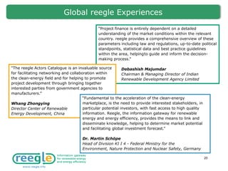 reegle - a new key portal for open energy data | PPT
