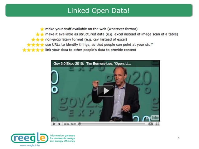 reegle - a new key portal for open energy data | PPT