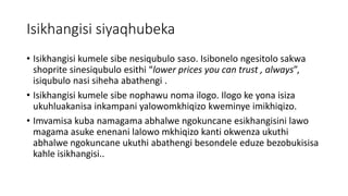 Isethulo sesizulu.pptx