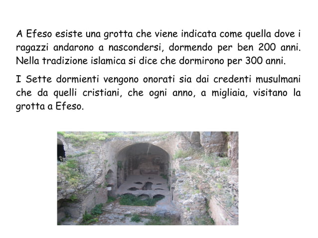 I sette dormienti di efeso | PPT