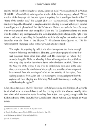 Is Every Taghut a Kafir? | PDF | Islam | Religion & Spirituality