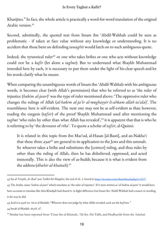 Is Every Taghut a Kafir? | PDF | Islam | Religion & Spirituality