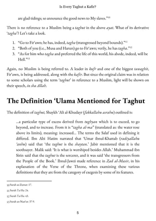 Is Every Taghut a Kafir? | PDF | Islam | Religion & Spirituality