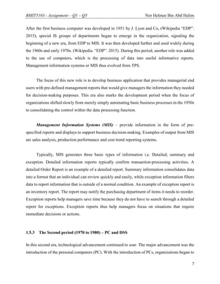 Information Systems Evolution (IS) | PDF