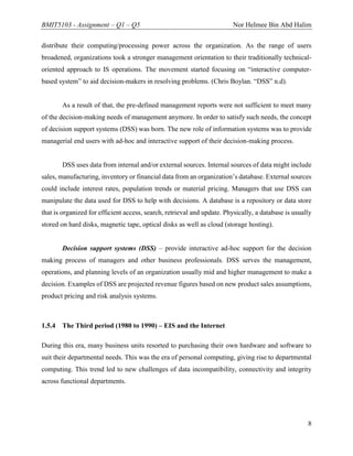 Information Systems Evolution (IS) | PDF