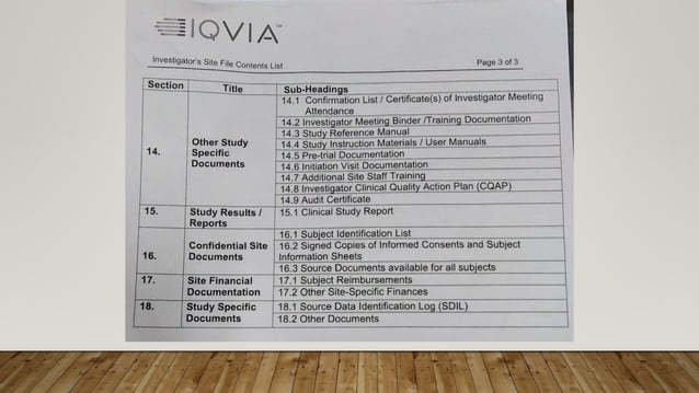 Investigator Site File (ISF) / Trial Master file in trial (TMF) | PPTX | Technology & Computing