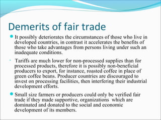 Is fair trade fair workshop 4 | PPT