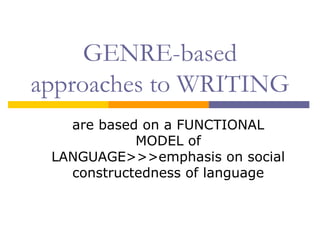 Isfd 41 18-lee4-genre, text, grammar | PPT