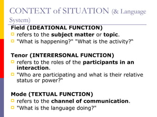 Isfd 41 18-lee4-genre, text, grammar | PPT