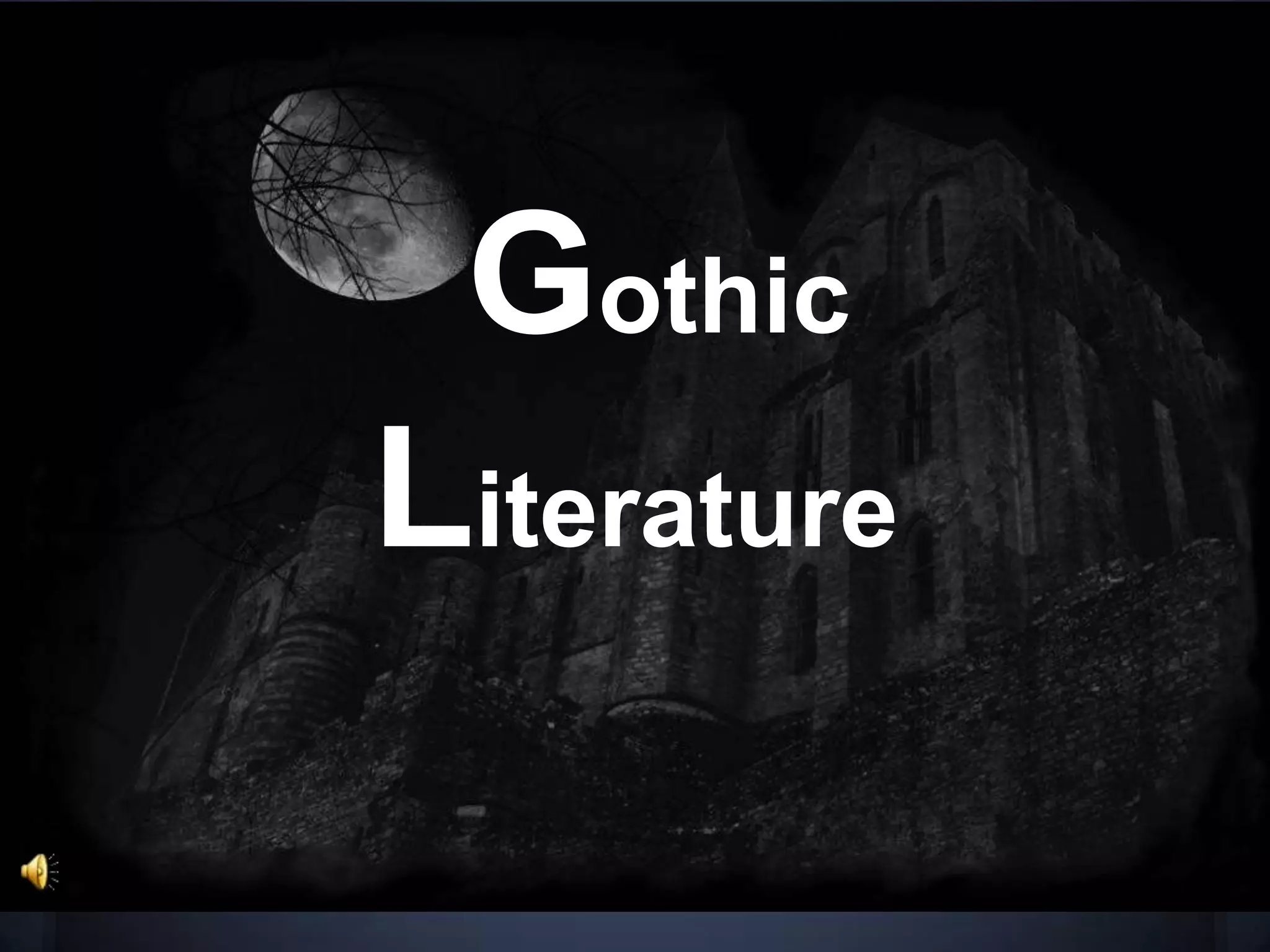 Isfd 41 lee3-main features in gothic literature | PPTX