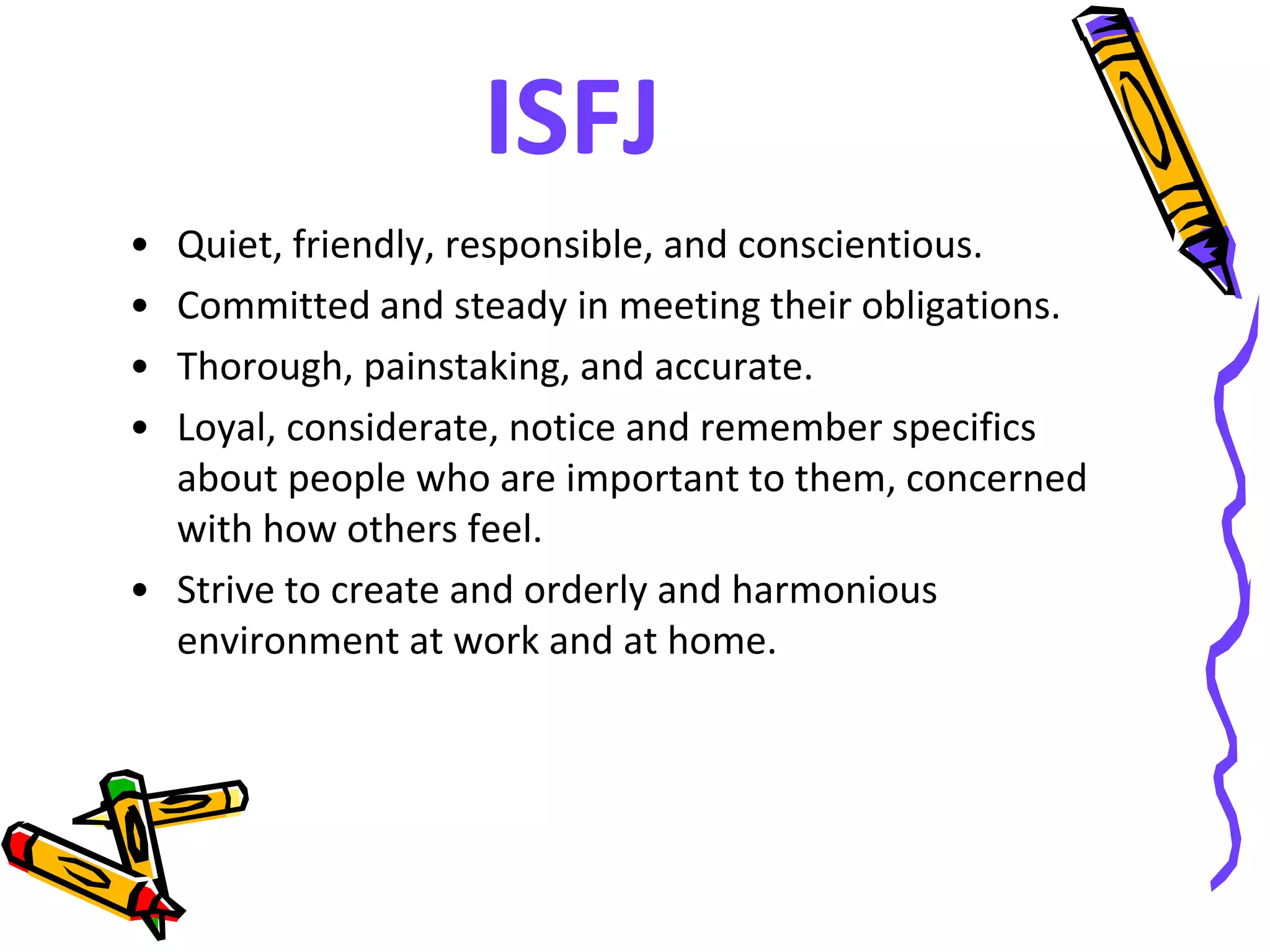ISFJ-The NURTURER.ppt