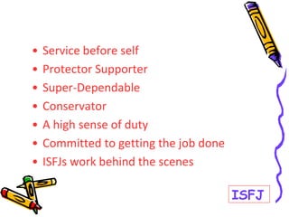 ISFJ-The NURTURER.ppt