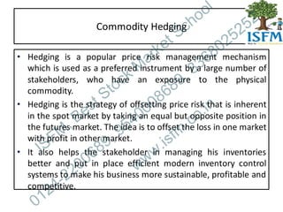 Commodity-Market-Module | PDF