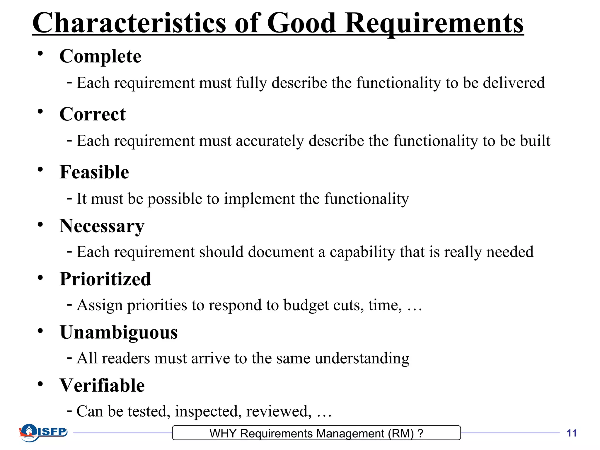 Requirements Management | PPS