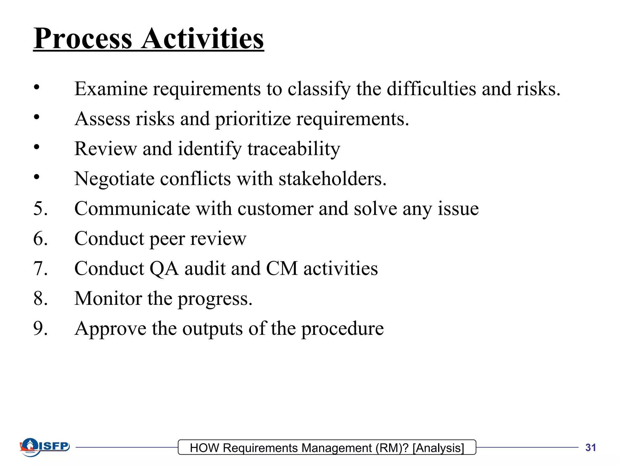 Requirements Management | PPS