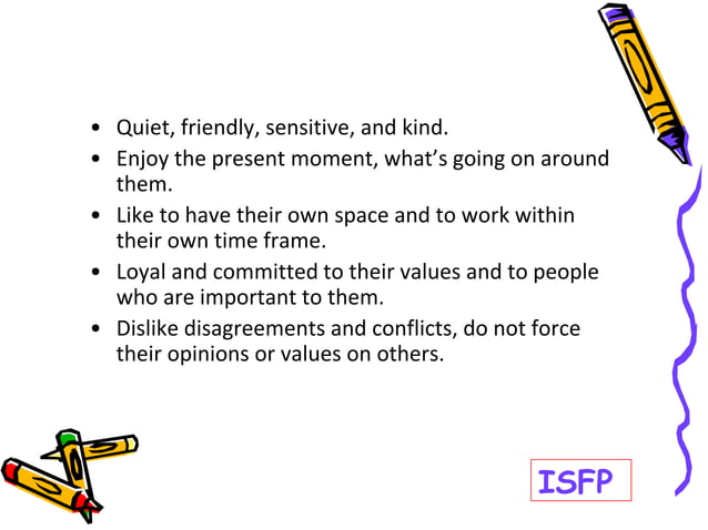 ISFP-The ARTIST.ppt | Careers