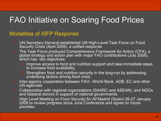 ISFP Presentation FAO APR Workshop March 2009 | PPT