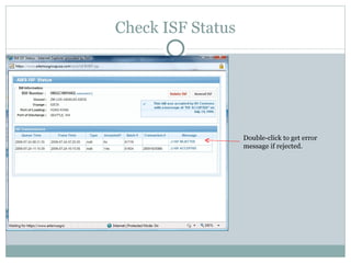 Isf Presentation | PPT