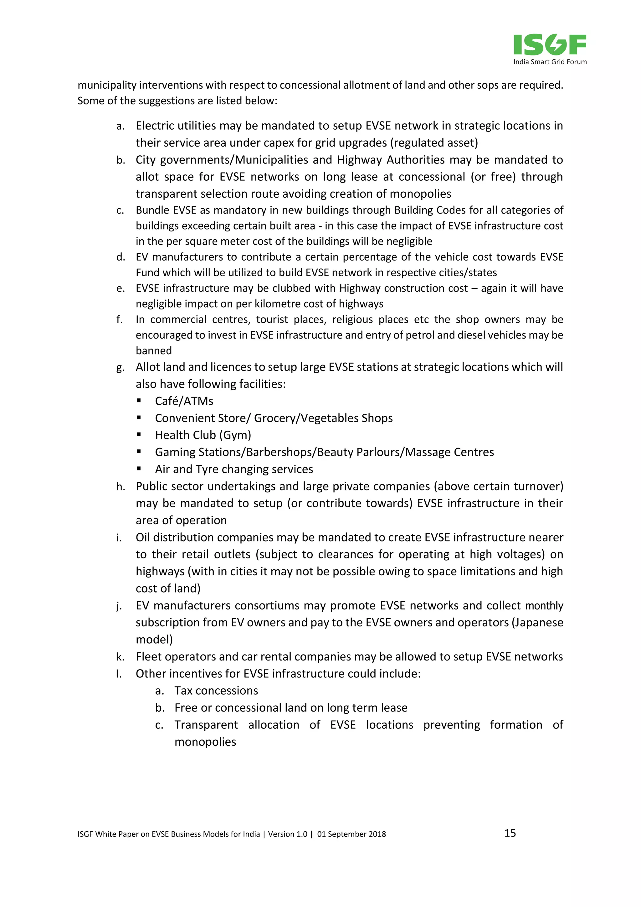 Isgf white paper evse business models for india | PDF
