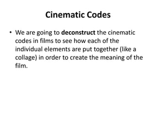 Isg High School Film 2 | PPTX