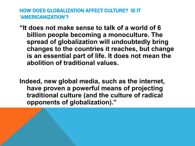 Is Globalization Good or Bad? | PPT