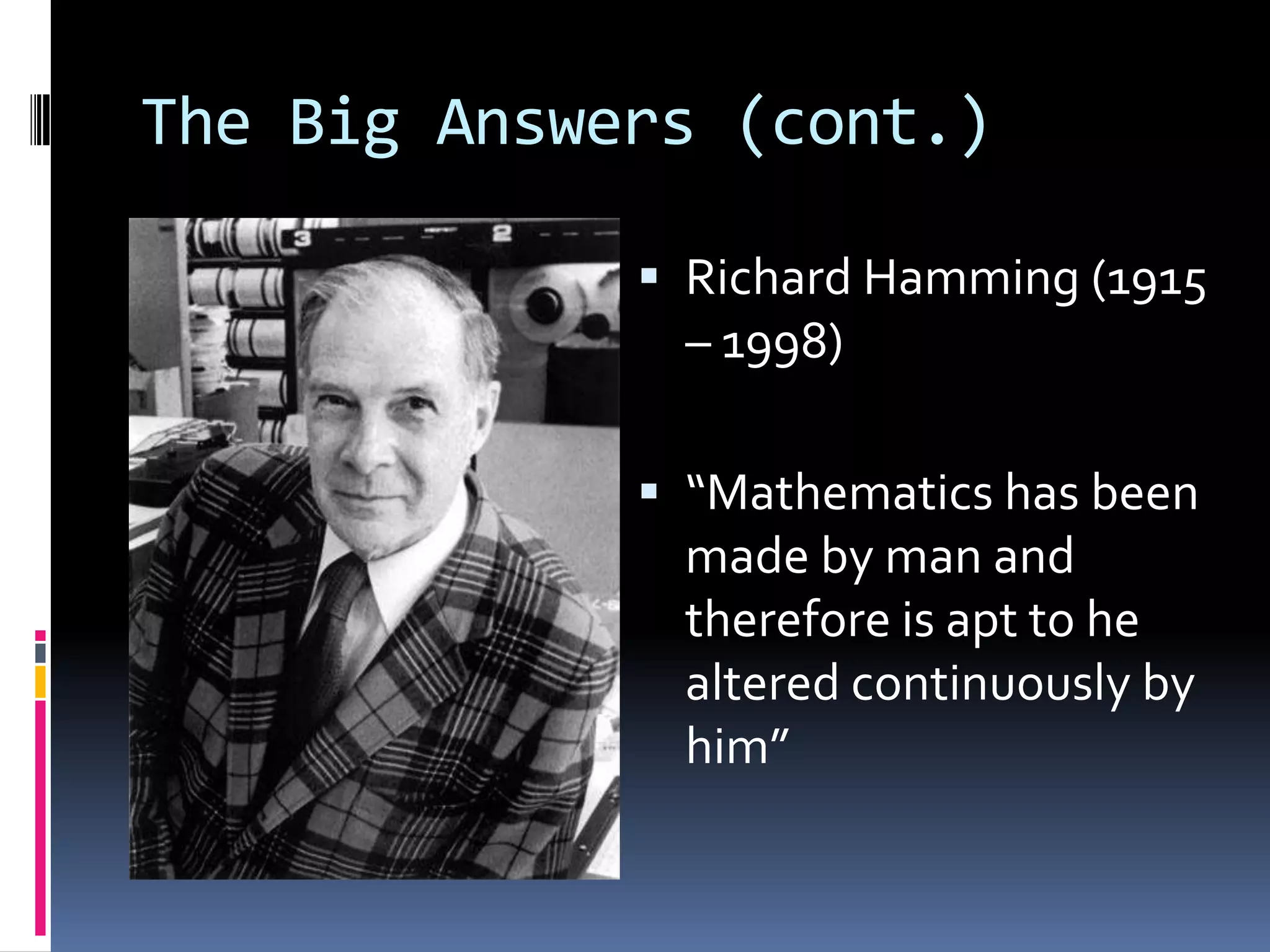 Is God A Mathematician | PPTX