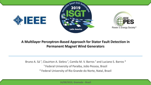 Apresentação ISGT 2019 | PPT | Free Download