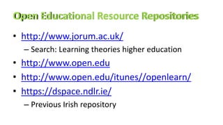 eLearning Summer School: Exploring assumptions about online assessment | PPT