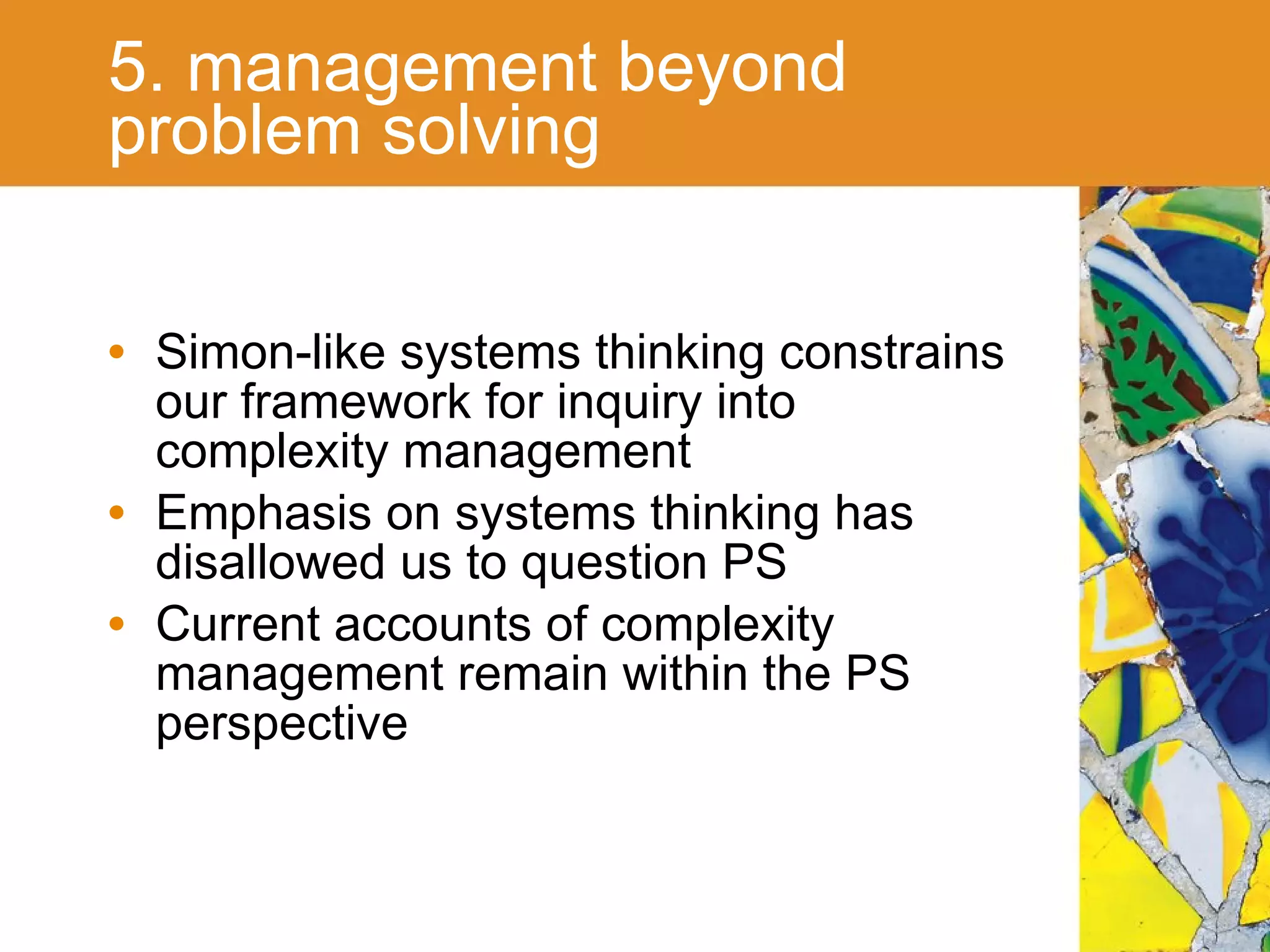 Modularity and complexity management | PPT