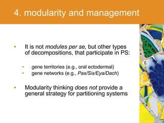 Modularity and complexity management | PPT