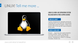 openSUSE Project Presentation during Linuxfest 2013 | PDF