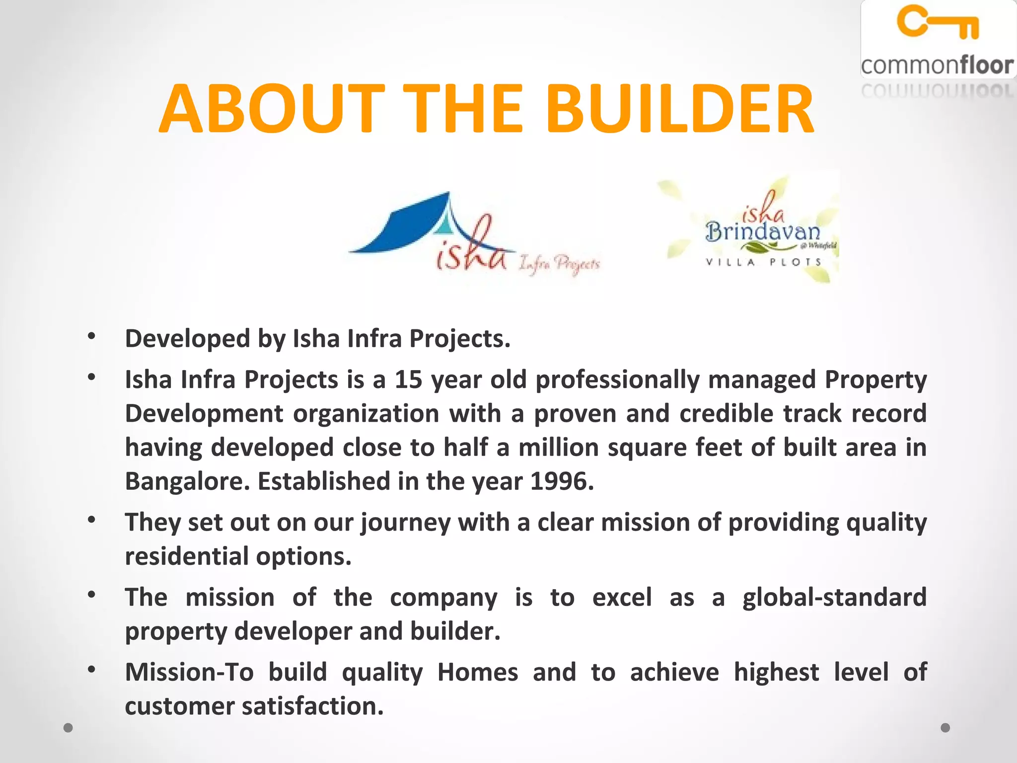 Ishaa Casablanca Bangalore | PPT