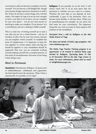 Isha forest flower october 2014 | PDF