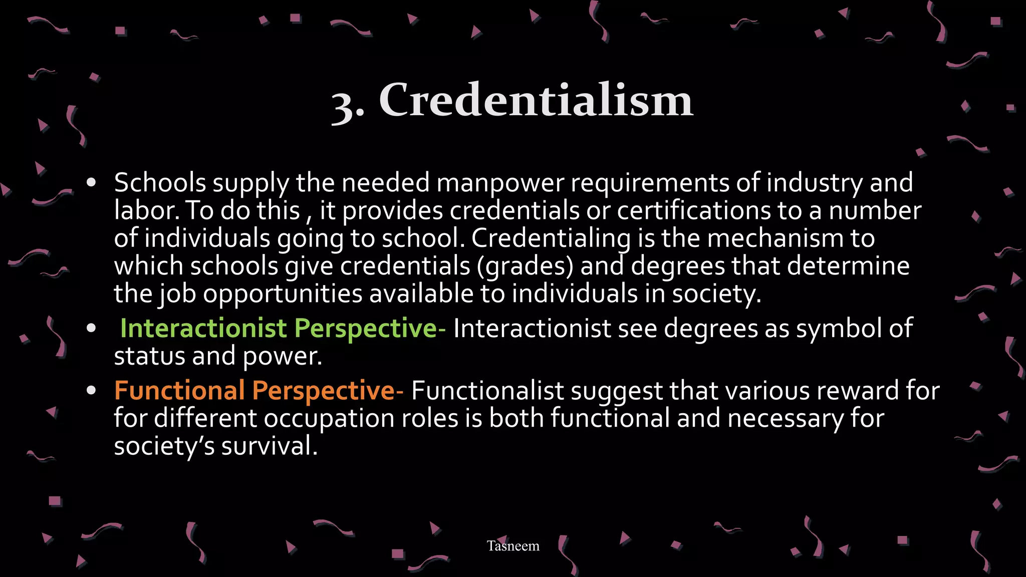 The Relationship between School and Society Schools as social agents ...