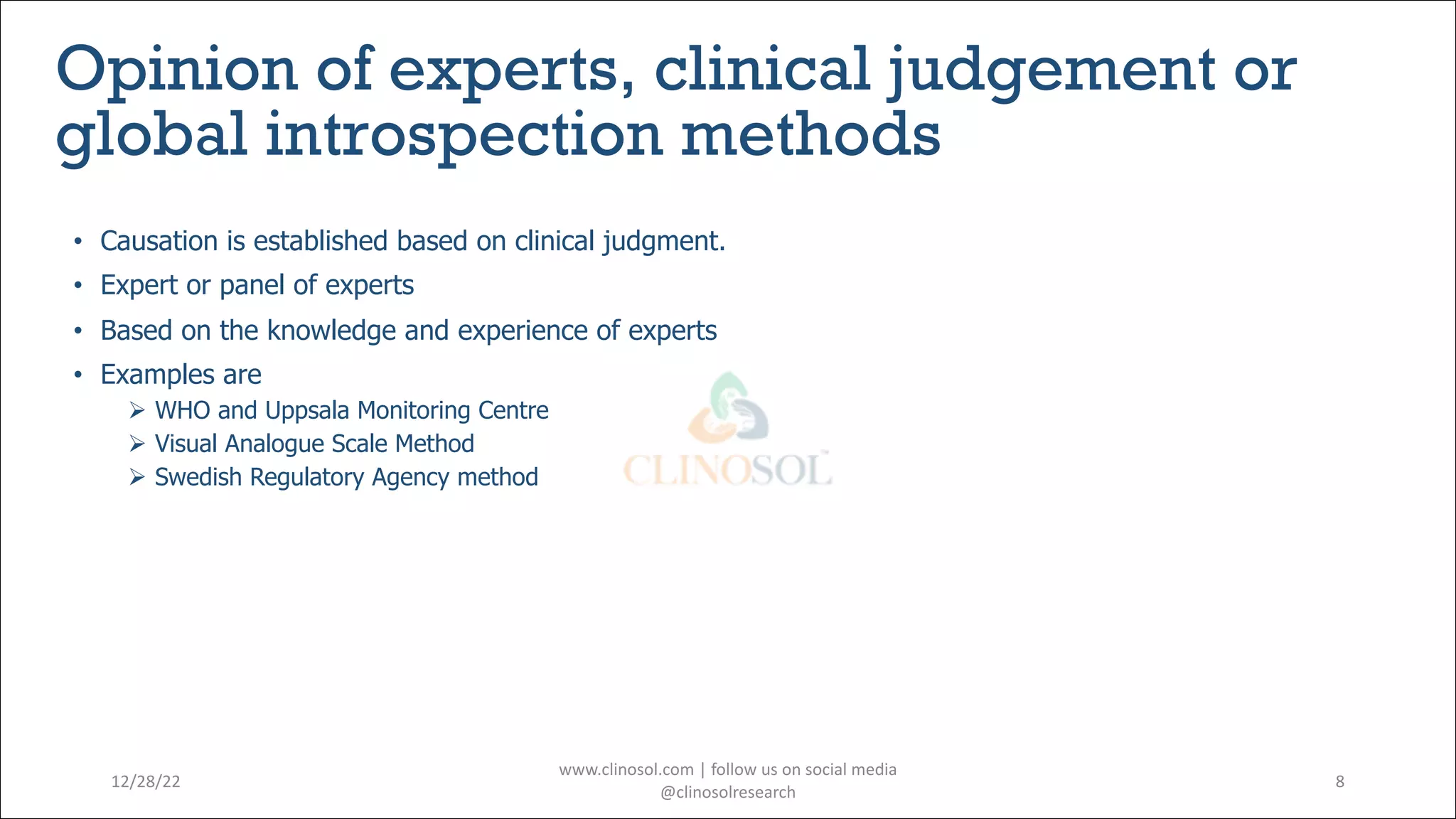 Causality Assessment of Adverse Drug Reactions | PDF