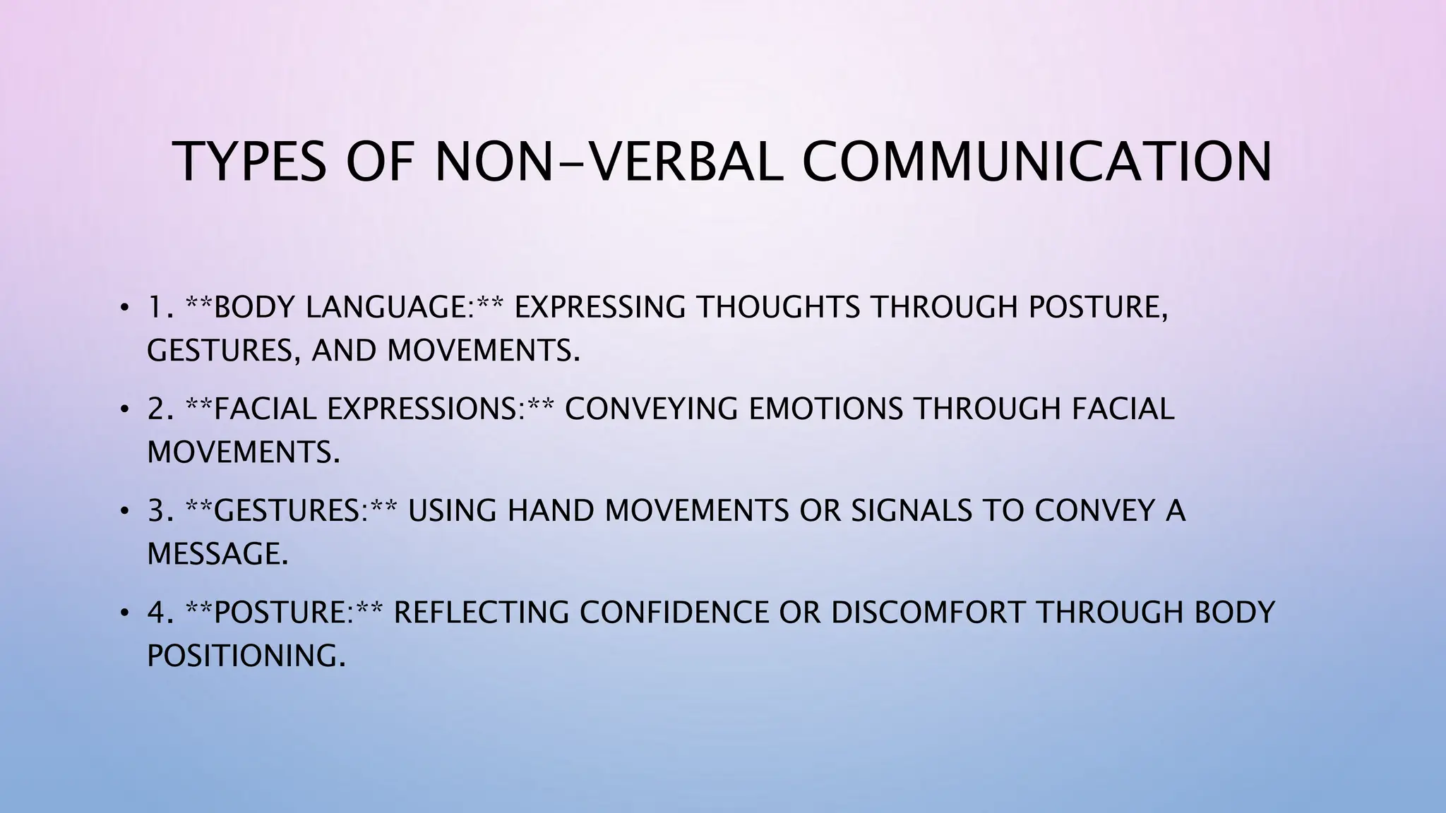 Non verbal communication skills lnct science | PPTX