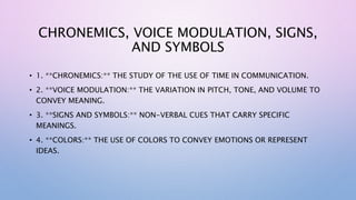 Non verbal communication skills lnct science | PPT