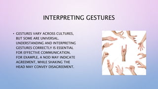 Non verbal communication skills lnct science | PPT