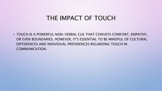 Non verbal communication skills lnct science | PPT