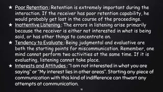Non-verbal communication and barriers to communication | PPTX