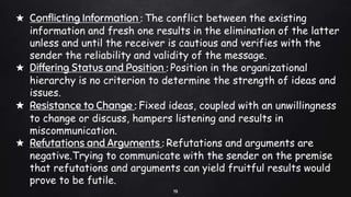 Non-verbal communication and barriers to communication | PPTX