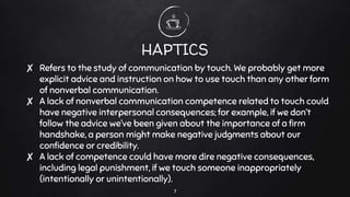 Non-verbal communication and barriers to communication | PPTX