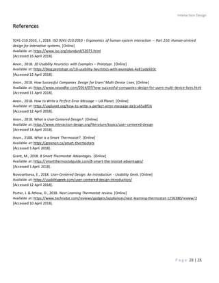 Interaction Design COMP 1649 | PDF