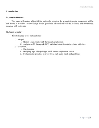 Interaction Design COMP 1649 | PDF