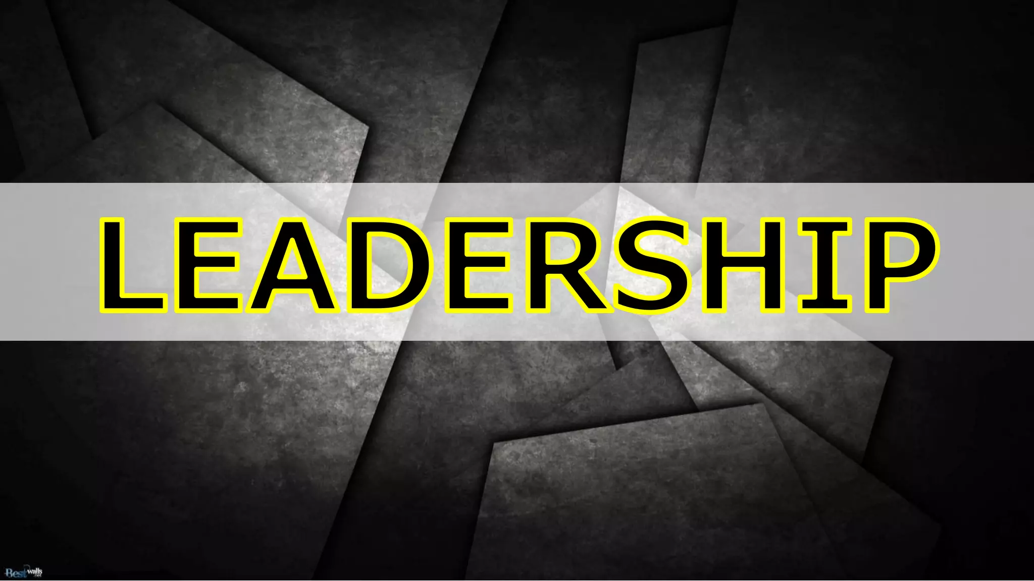 What is Leadership (Ten Commandments in Leadership) | PPTX